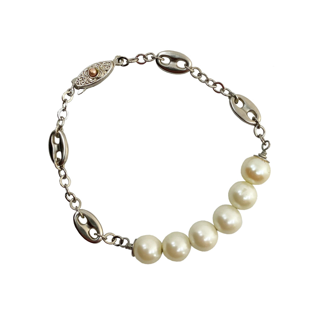 Elegant Simple Authentic Pearl Bracelet|Isla Bracelet|Alzerina ...