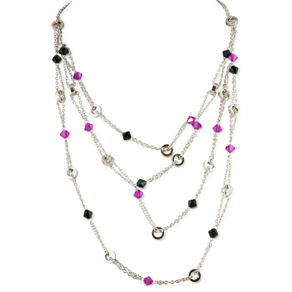 Unique Asymmetry Personal Style Accessory | Miami Necklace | Alzerina ...