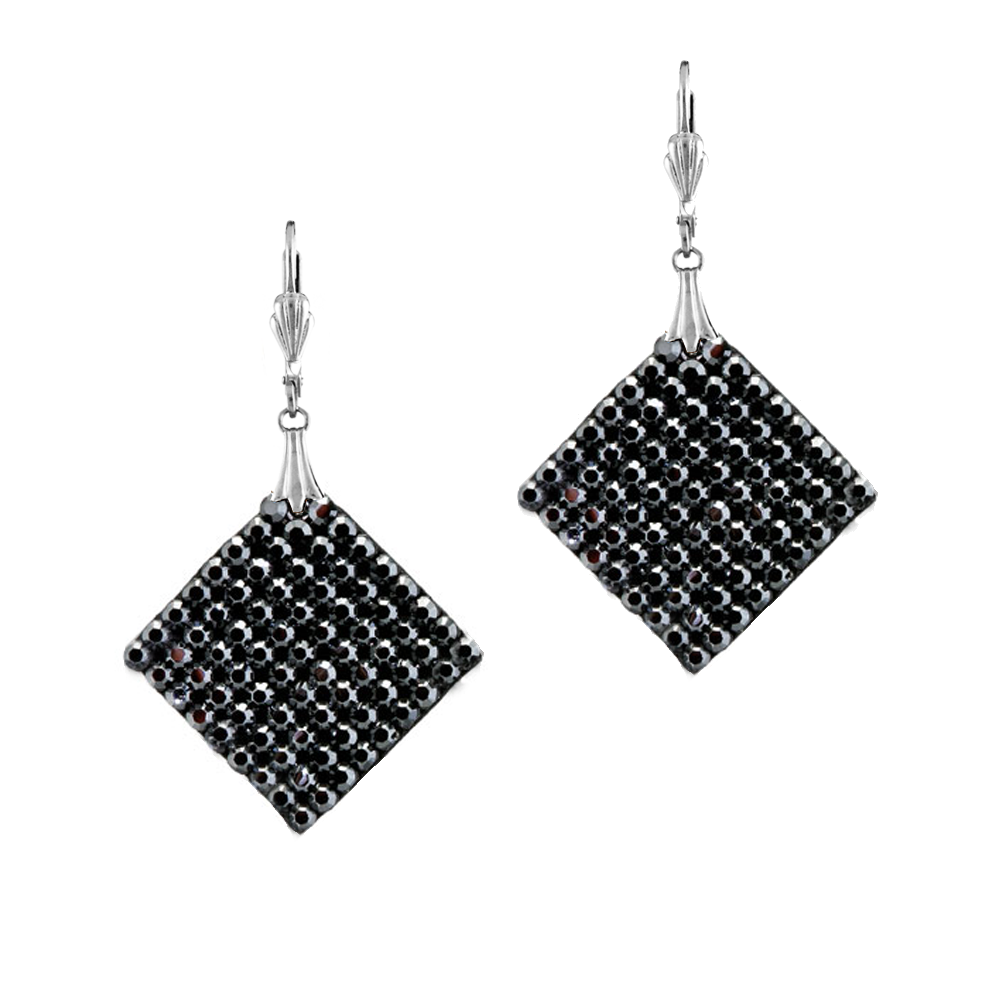 Times Square M Earrings (The City) - Alzerina – Alzerina Jewelry